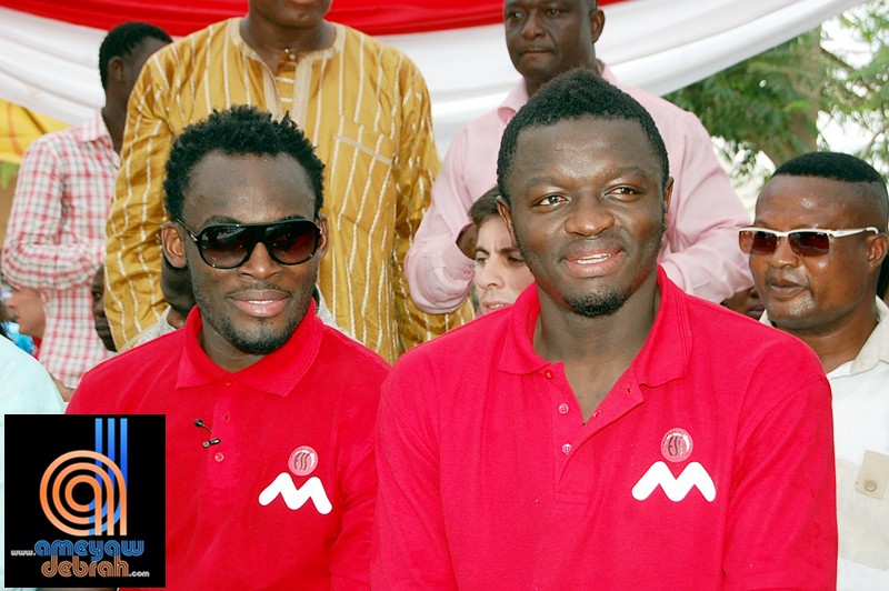 Essien Rocks His Hometown With Sulley Muntari For Charity: What ...