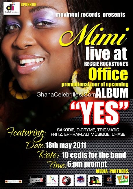 Mimi Live At Reggie Rockstone’s Office On Wednesday May 18, 2011 ...